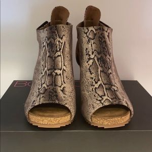 Boutique by Corkys | Shoes | Boutique By Corkys Snake Print Wedge Sandal | Poshmark